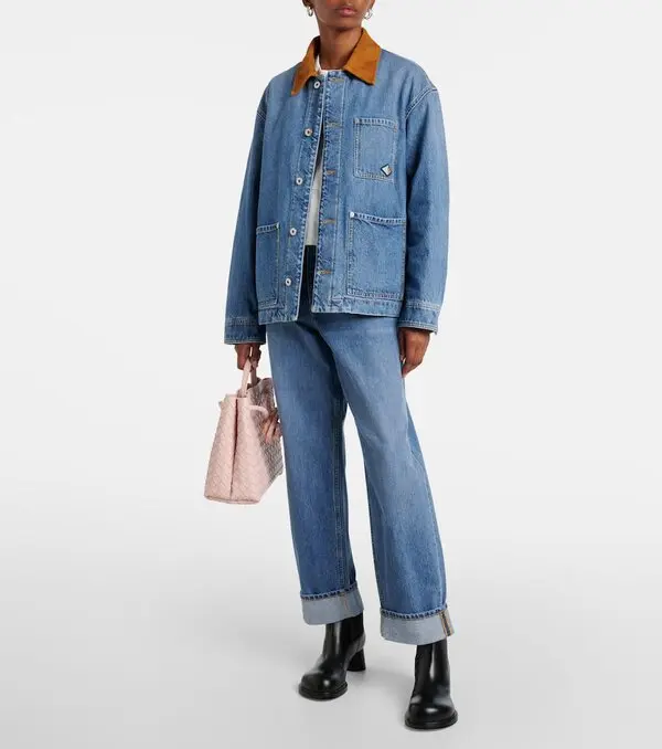 Bottega Veneta Mid-rise Straight Jeans