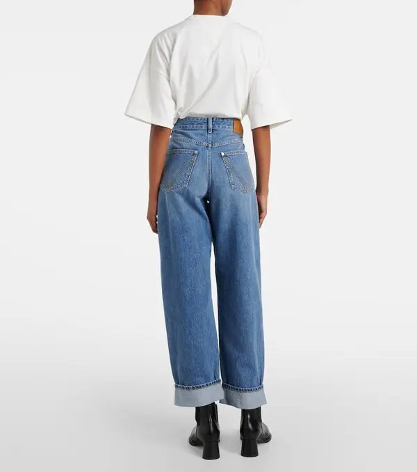 Bottega Veneta Mid-rise Straight Jeans