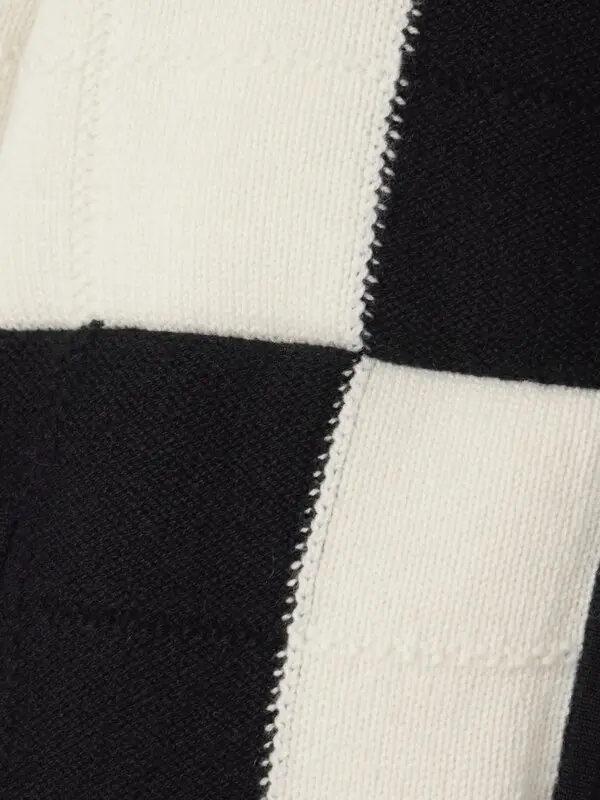 Guest In Residence Checked Padded Quilted Wool And Cashmere-blend Jacket