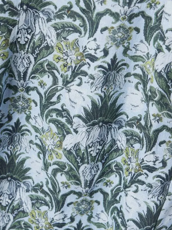 Faithfull The Brand Sanne Floral-print Linen Mini Dress