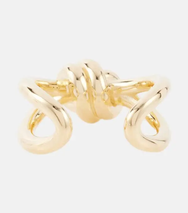 Bottega Veneta Knot Sterling Silver Ring