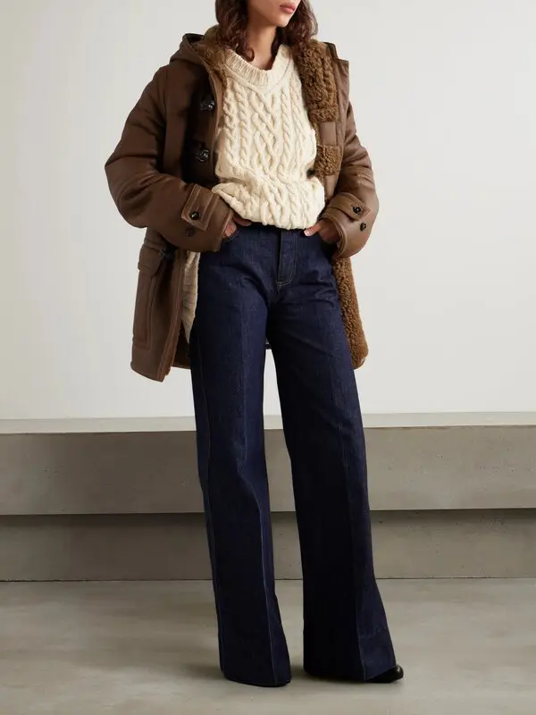 Bottega Veneta Oversized Cable-knit Wool Sweater