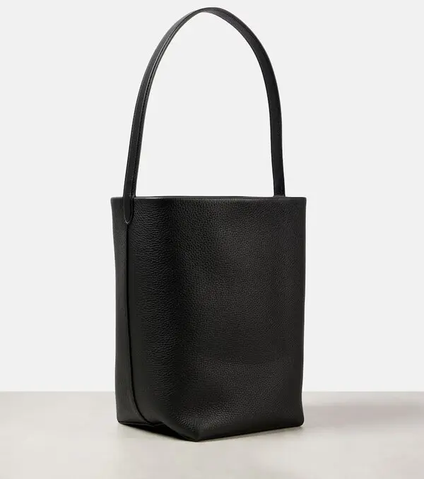 THE ROW N/s Park Medium Leather Tote Bag