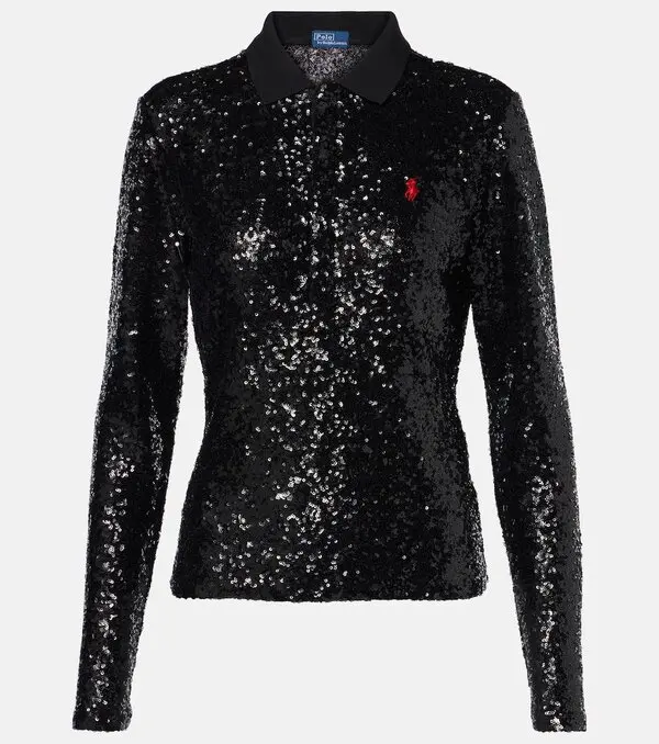Polo Ralph Lauren Sequined Polo Shirt