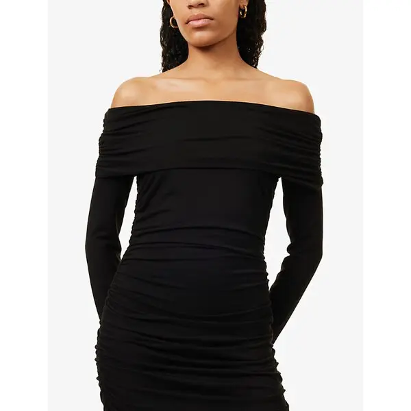 knee length dresses for ladies Brooks Square Neck Mini Dress – Pseudio
