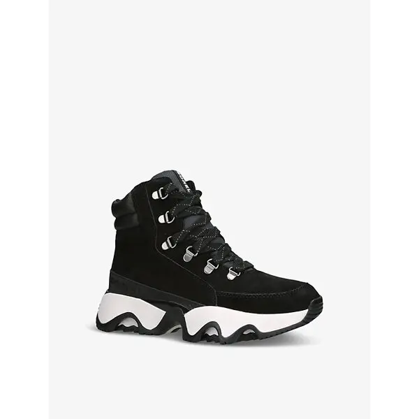 Sorel Kinetic Impact Conquest Suede High-top Trainers - Blk/other