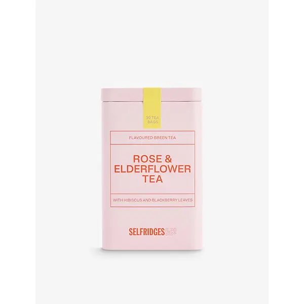 SELFRIDGES SELECTION Rose And Elderflower Tea Tin 60g