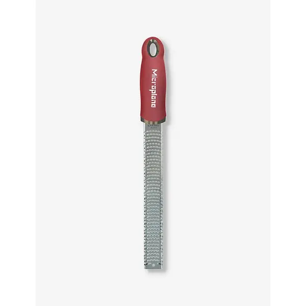MICROPLANE Premium Stainless-steel Zester 32.5cm - Pomegranate Red