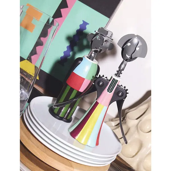 ALESSI Alessandro M Resin Corkscrew H21cm - Multi-coloured
