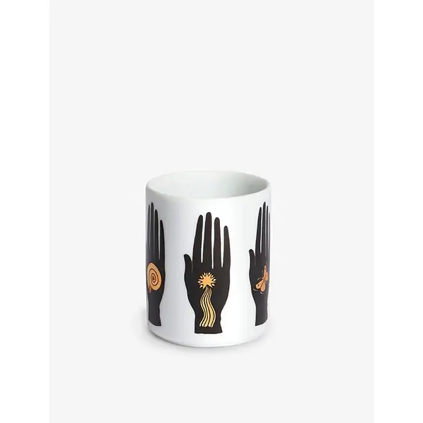 FORNASETTI Silhouette Pencil Holder Pot 9.5cm