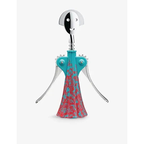 ALESSI Anna G Resin Corkscrew H24.5cm - Red And Blue