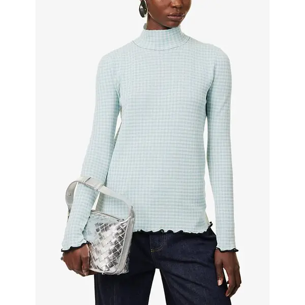 Bottega Veneta Wallace Mini Leather Top-handle Bag