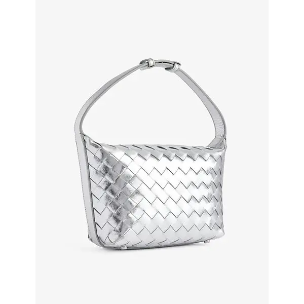 Bottega Veneta Wallace Mini Leather Top-handle Bag