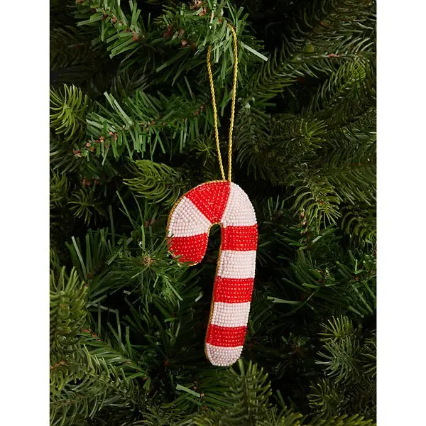 Selfridges Edit Dis-candy Cane Hanging Christmas Decoration 11.5cm