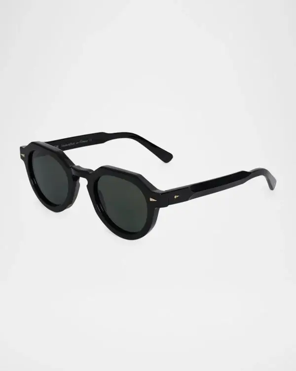 AHLEM Grenelle Round Frame Sunglasses