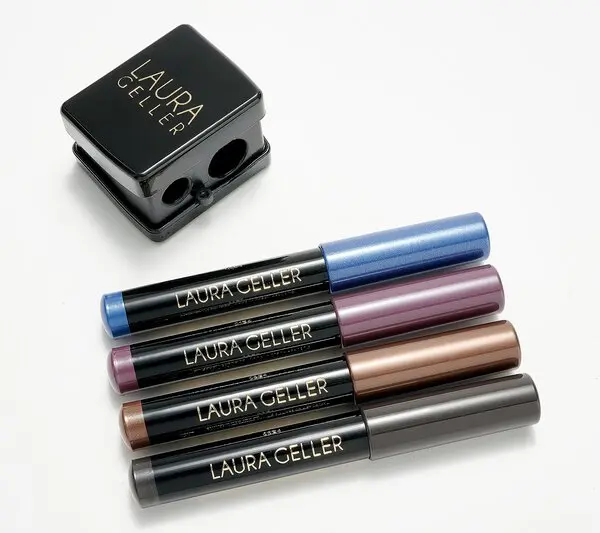 Laura Geller Beauty Powder Pencil Shadow & Liner 4-pc Collection