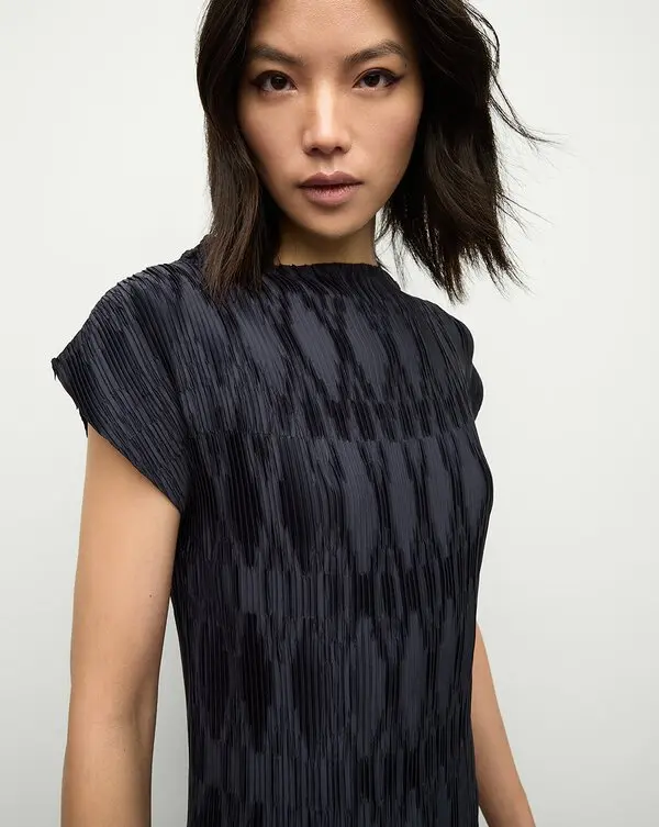 Veronica Beard Gramercy Pleated Dress