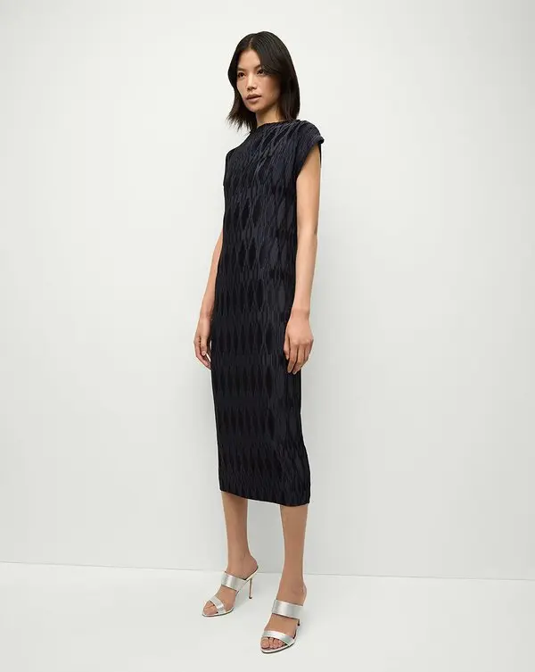 Veronica Beard Gramercy Pleated Dress