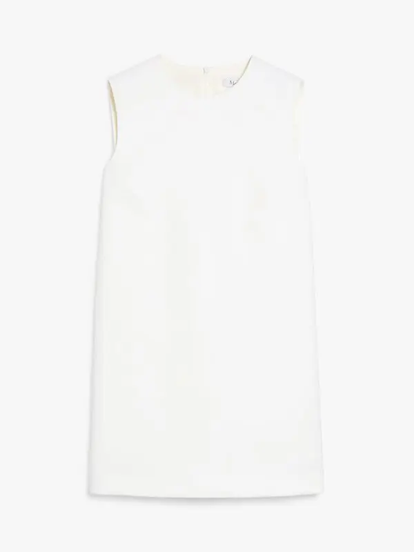 Max Mara Wool Canvas Sleeveless Dress