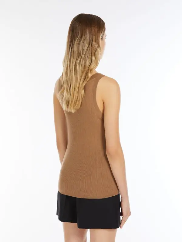 Max Mara Ribbed Wool Top