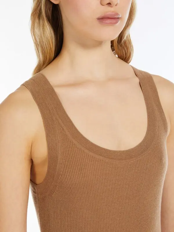 Max Mara Ribbed Wool Top