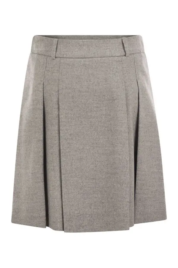 Peserico Pleated Mini Skirt