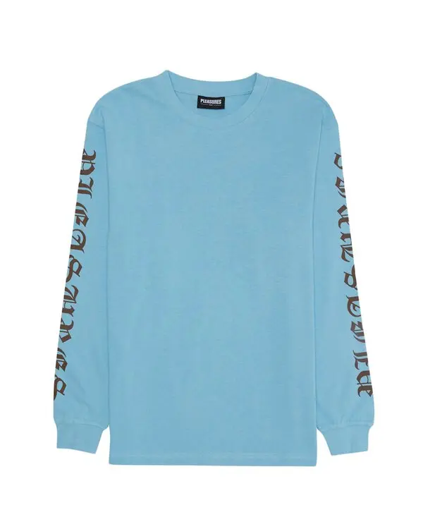 PLEASURES Old E Heavyweight Long Sleeve Shirt