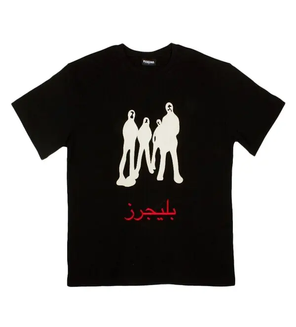 PLEASURES Listen Heavyweight T-shirt - Black