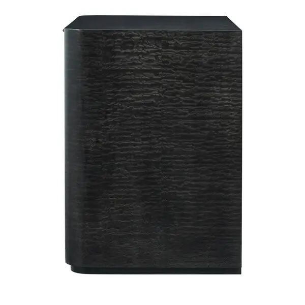 THEODORE ALEXANDER Kesden Nightstand - Silent Black