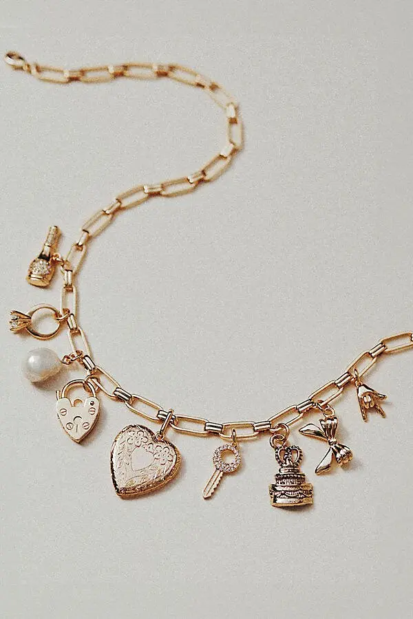 Bhldn Charm Necklace