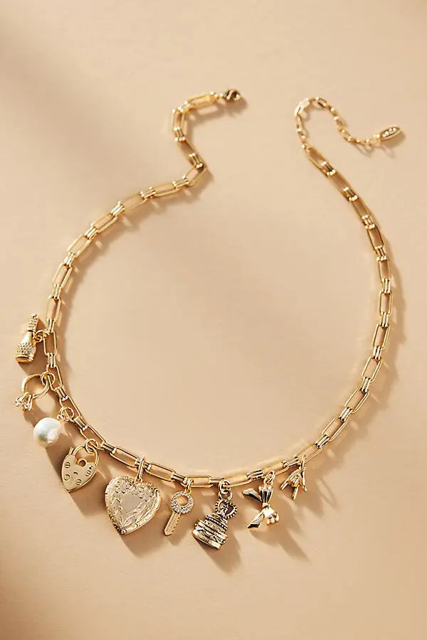 Bhldn Charm Necklace