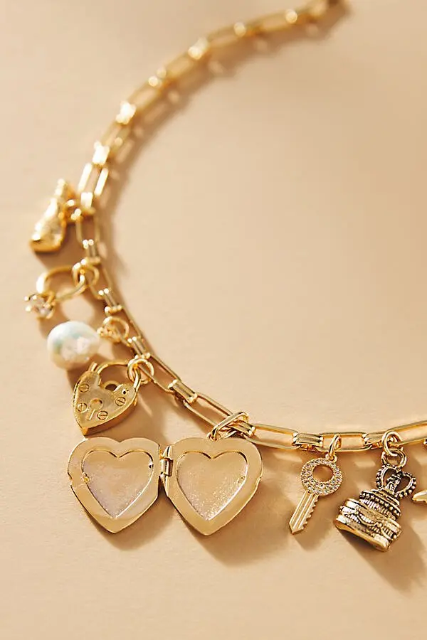 Bhldn Charm Necklace