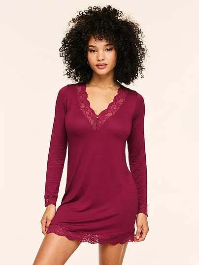 Victoria's Secret Adore Me Hasina Sleep Top - Red