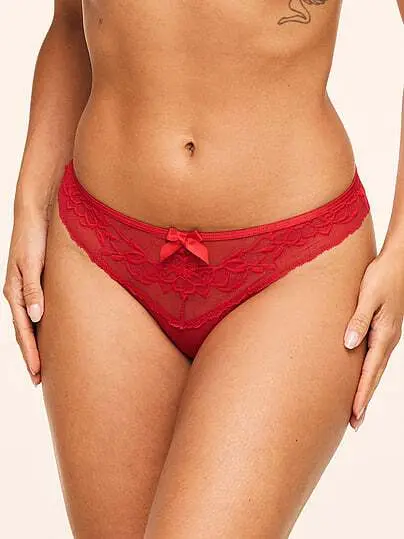 Victoria's Secret Adore Me Azula Cheeky Panty - Red