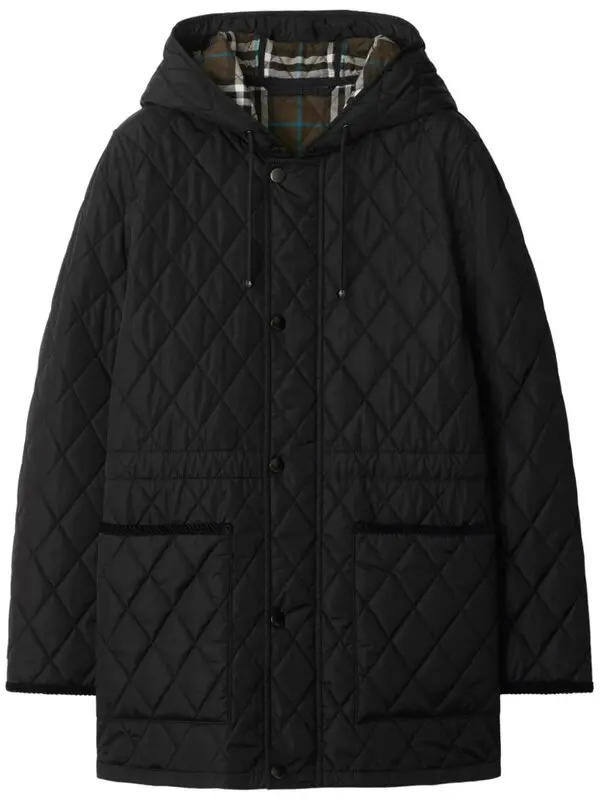 Burberry Devon Quilted Parka