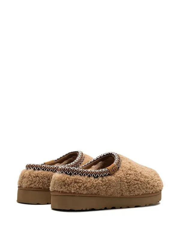 UGG Tasman Maxi Curly Slippers - Brown