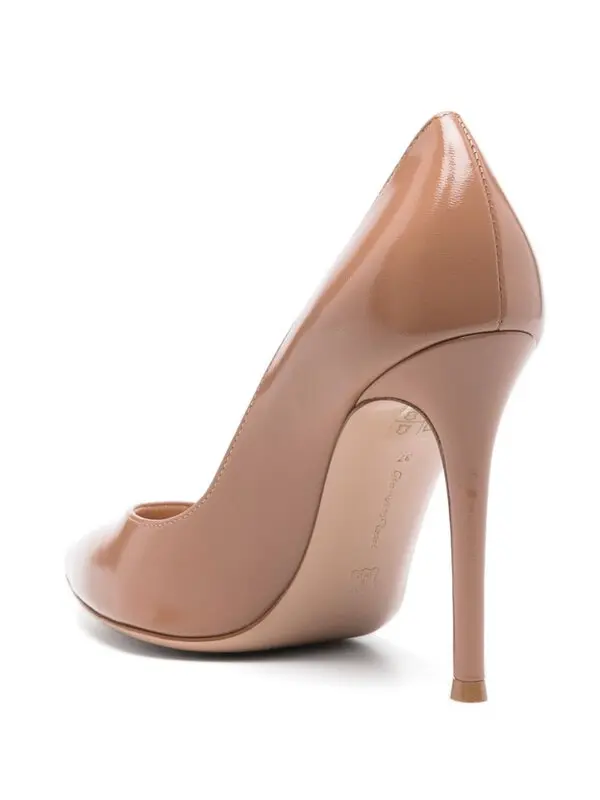 GIANVITO ROSSI 105mm Pumps - Brown