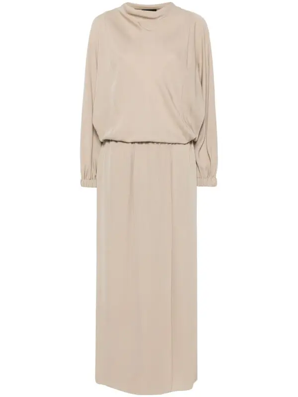 Giorgio Armani Silk Midi Dress