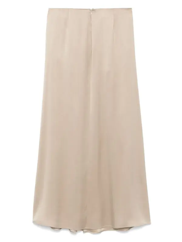 Giorgio Armani Pleated Maxi Skirt