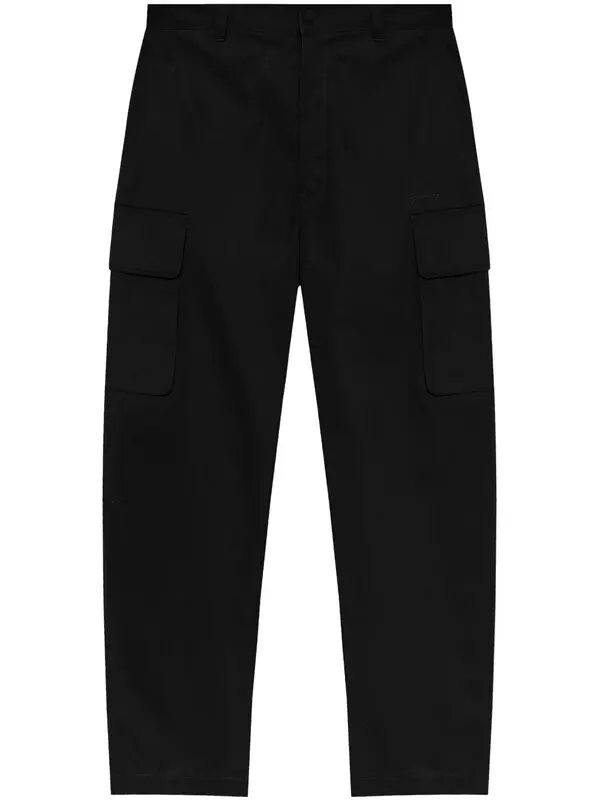 Givenchy Cotton Cargo Trousers - Black