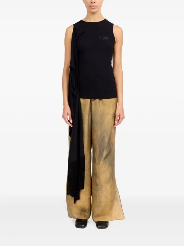 MAISON MARGIELA Numbers-motif Tank Top