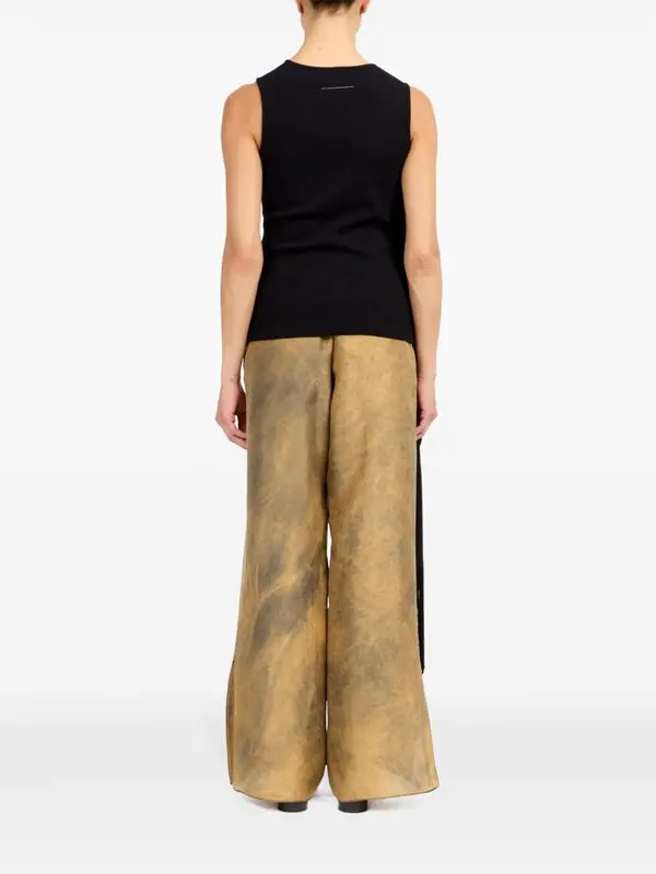 MAISON MARGIELA Numbers-motif Tank Top