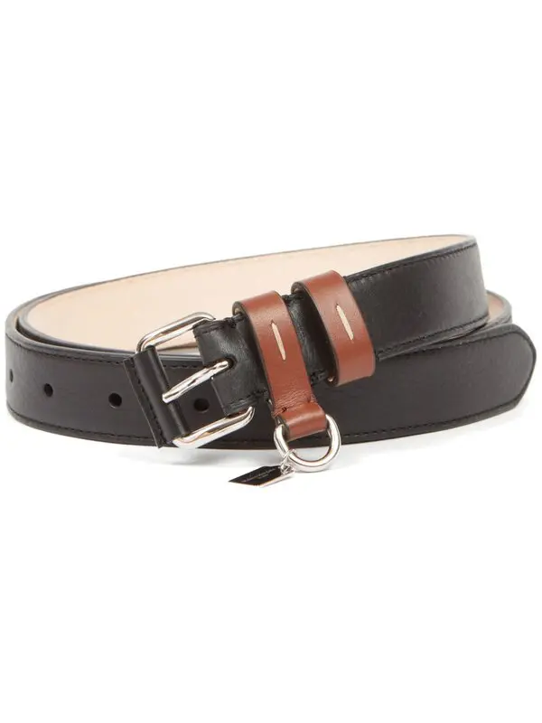 MAISON MARGIELA Leather Belt - Brown