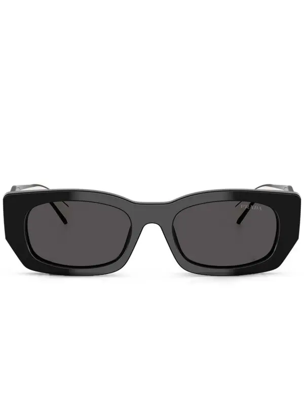Prada Rectangle-frame Sunglasses - Black