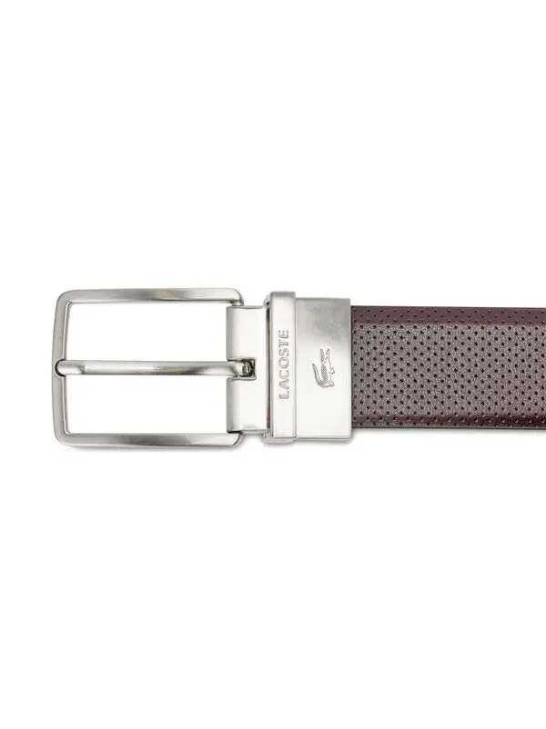 Lacoste Reversible Leather Belt - Brown