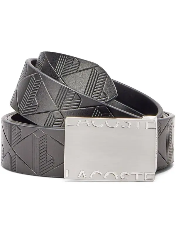 Lacoste Leather Belt - Black