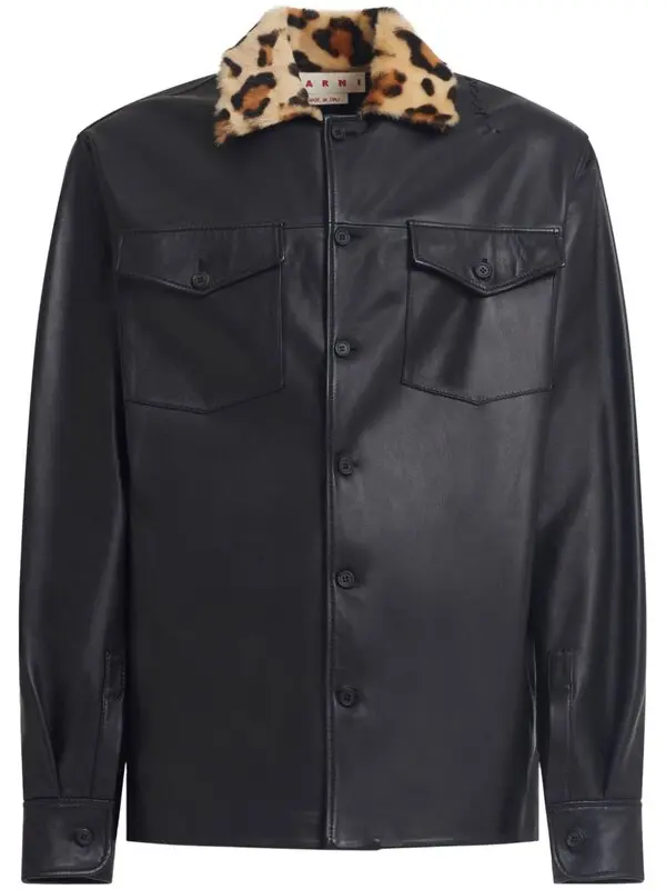 Marni Leather Shirt