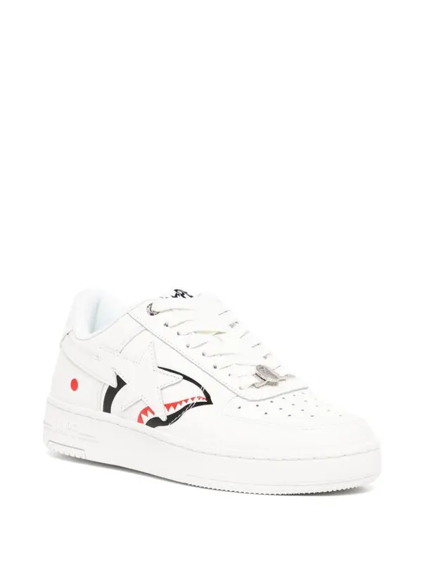 A BATHING APE Sta Shark M2 Sneakers - White