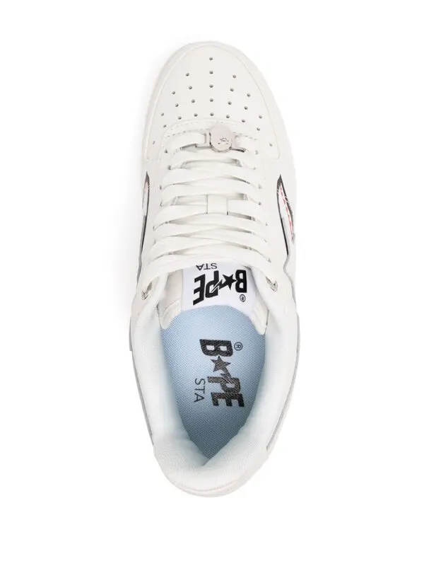 A BATHING APE Sta Shark M2 Sneakers - White