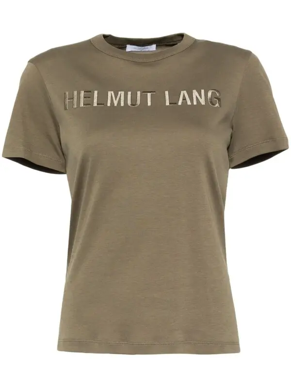 Helmut Lang Slim Logo T-shirt - Neutrals